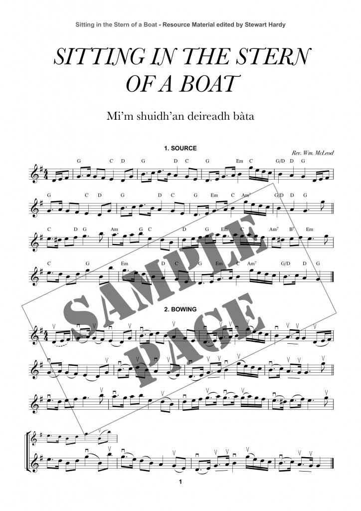Sitting in the Stern of a Boat – Stewart Hardy