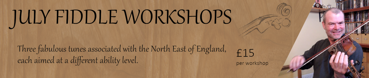 July Fiddle Workshops – Stewart Hardy